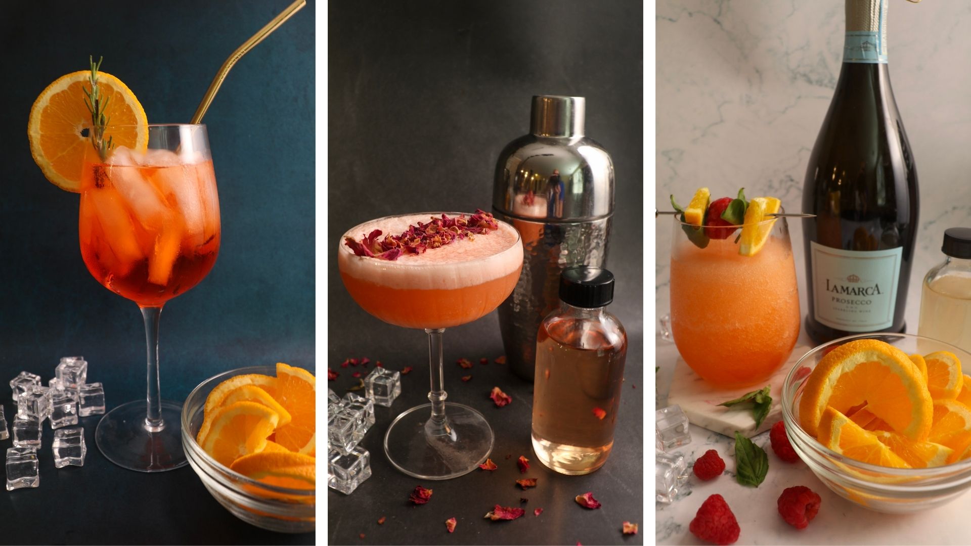 The Aperol Spritz, 3 Ways